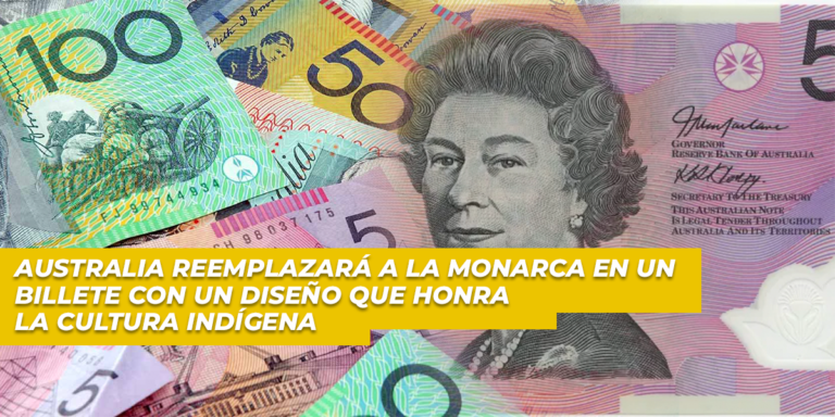 Australia reemplazará a la monarca en un billete con un diseño que ...