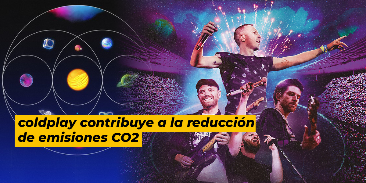 Coldplay, de la mano con la sostenibilidad - Cool FM